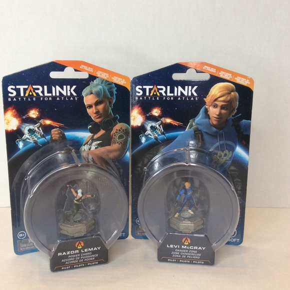 Ubisoft | Toys | Starlink Battle For Atlas Set Of 2 Action Figures Levi ...